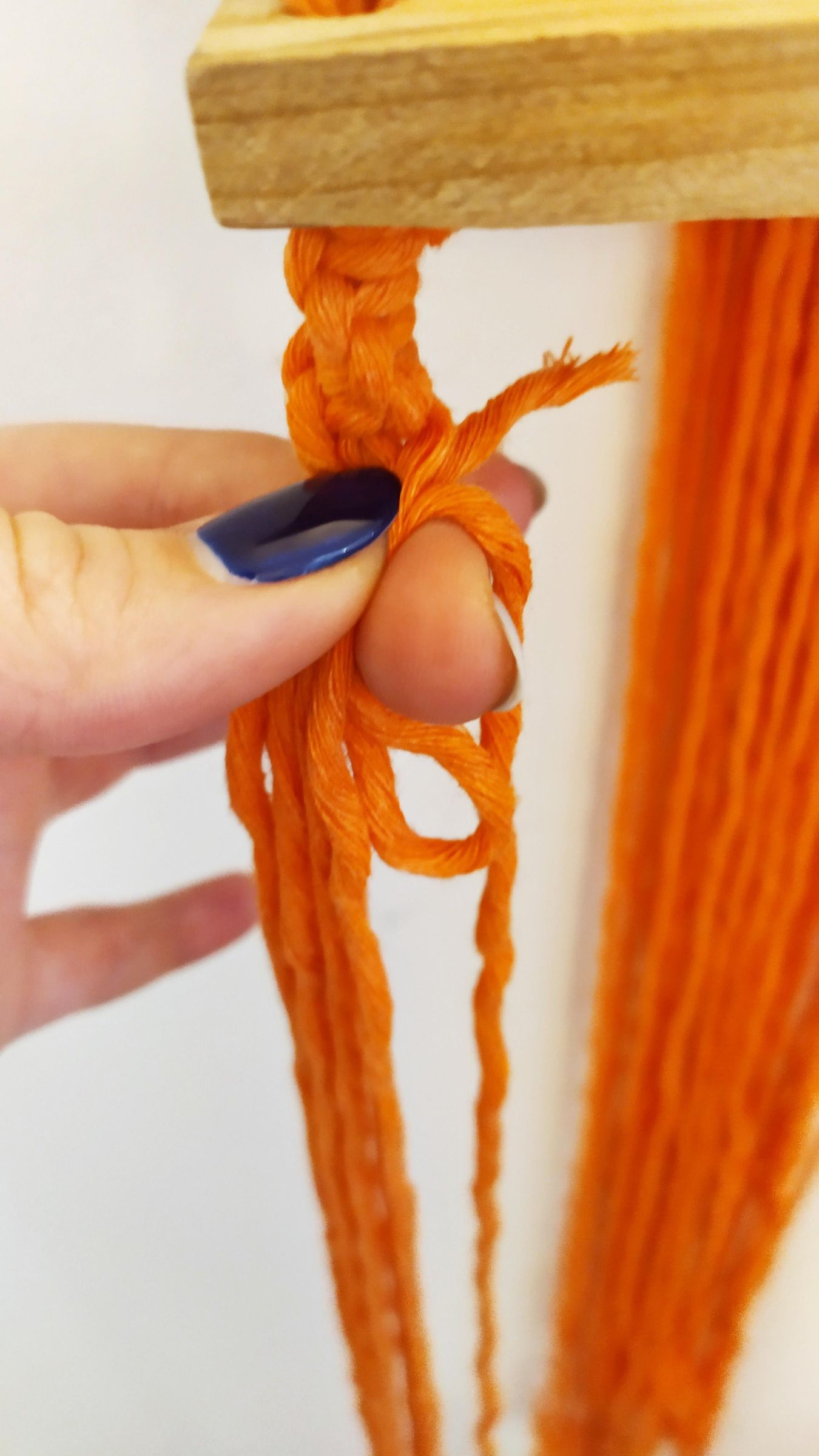 How to Make a Macrame Wall Hanging Shelf : 18 Steps (with Pictures ...