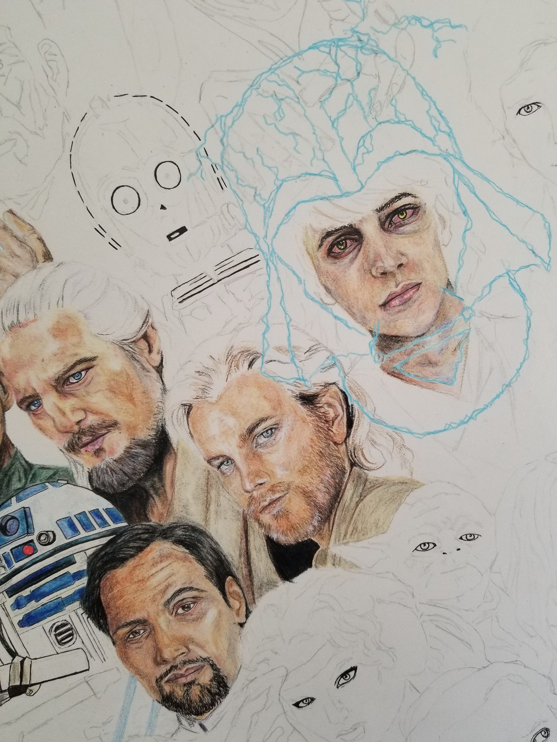 The Ultimate Star Wars Drawing (that I Have Been Putting Off for 4 ...