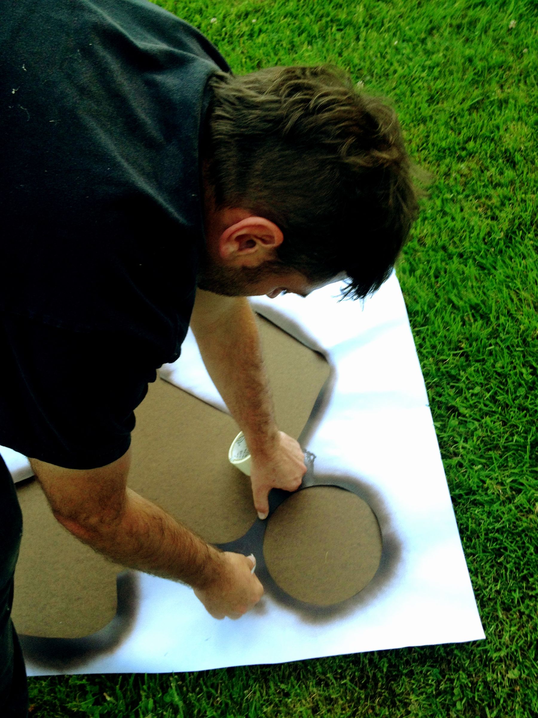 Stencil for Disability Parking Space : 6 Steps (with Pictures ...