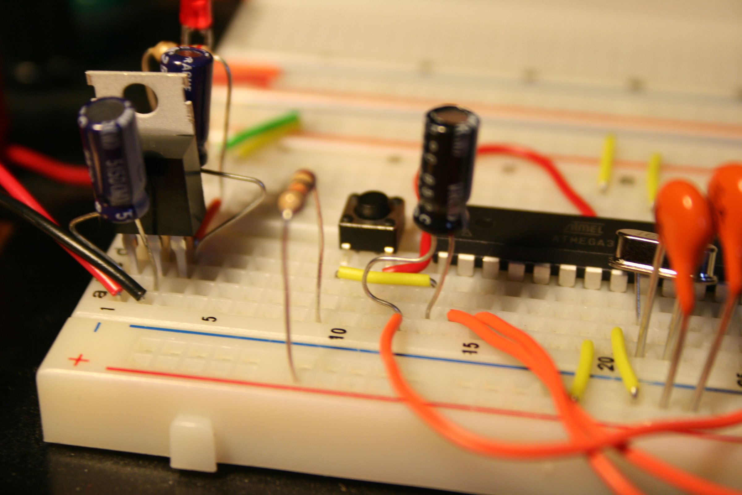 Build Your Own Arduino - Bare Bone System : 11 Steps (with Pictures ...
