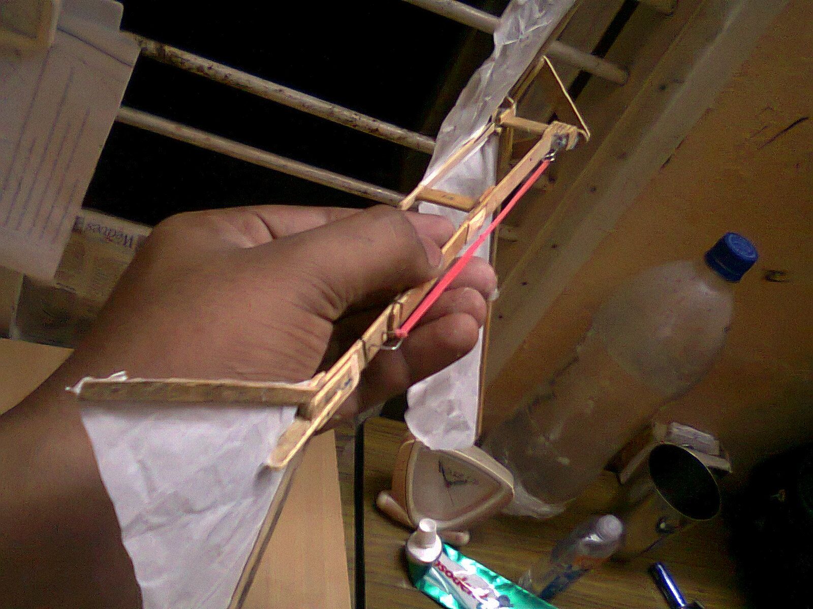 Rubber Band Powered Ornithopter : 6 Steps - Instructables