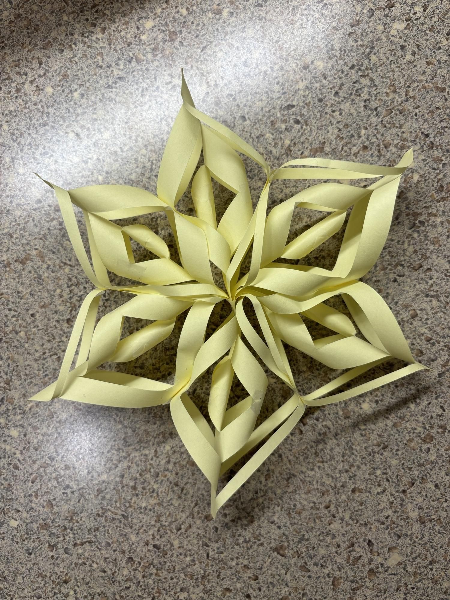 DIY 3D Paper Snowflake : 11 Steps (with Pictures) - Instructables