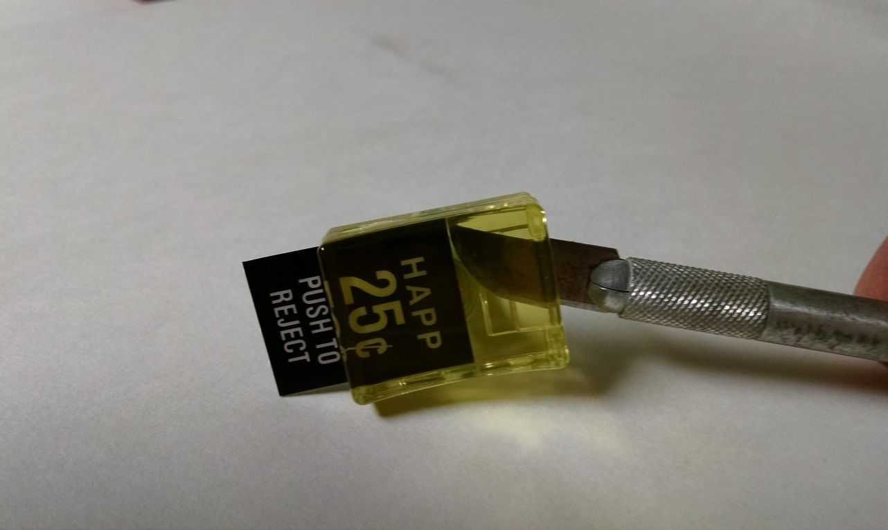 Custom Coin Door Inserts for an Arcade Cabinet : 5 Steps - Instructables