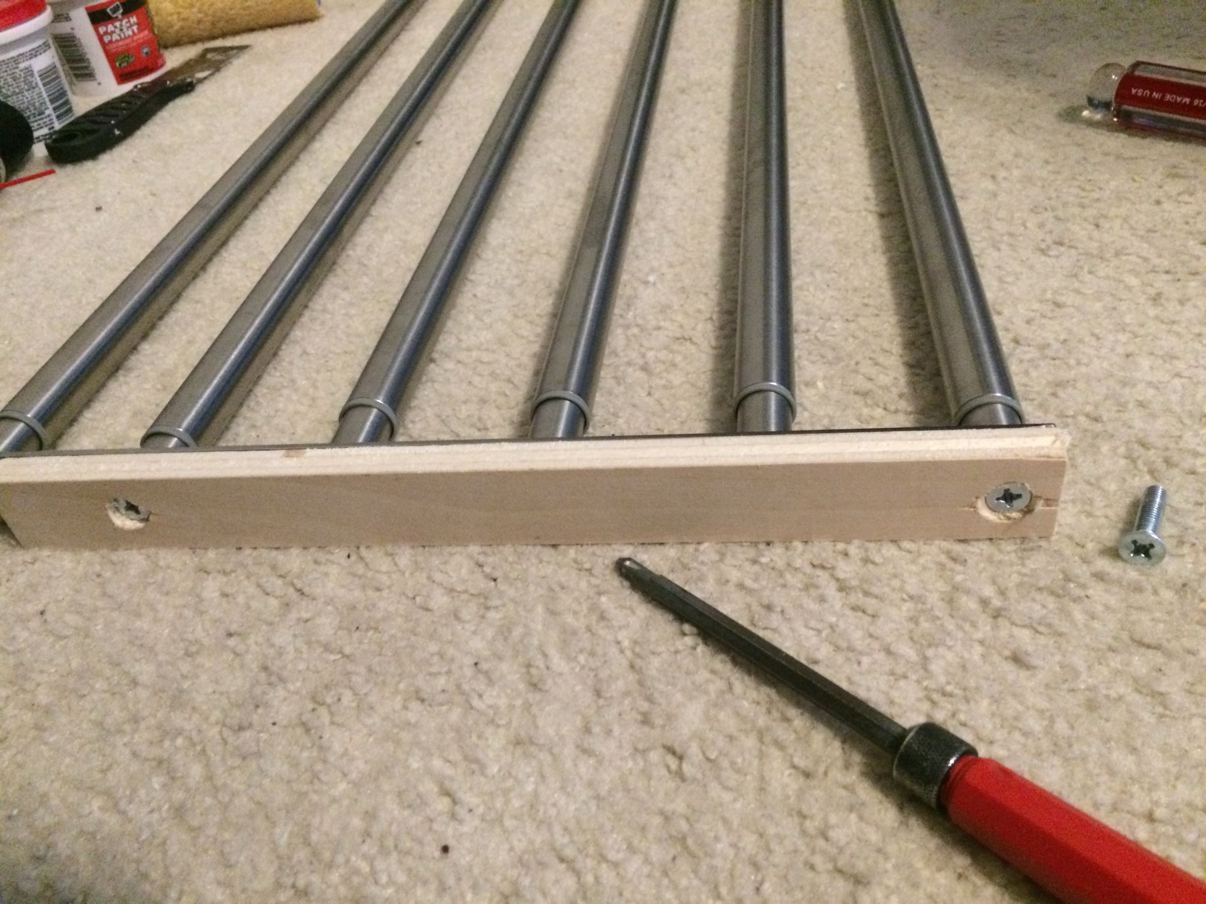 Sliding Clothes Dryer Under Laundry Cabinets : 9 Steps (with Pictures ...