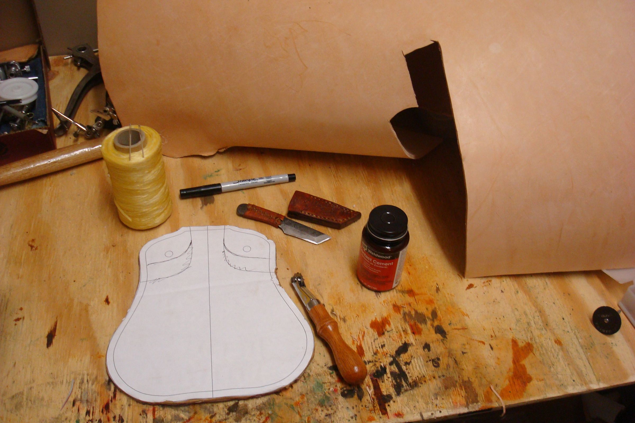 Leather Flask : 15 Steps (with Pictures) - Instructables
