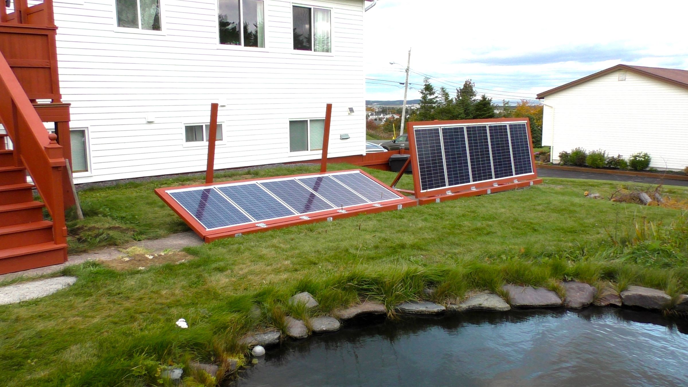 Ground Mounted Solar Panels With Adjustable Angles : 7 Steps (with ...
