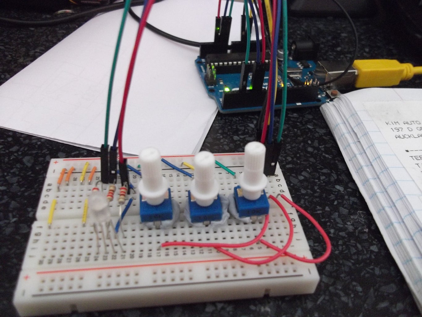 Arduino Colour Mixer : 4 Steps - Instructables Arduino Colour Mixer : 4 Steps - Instructables