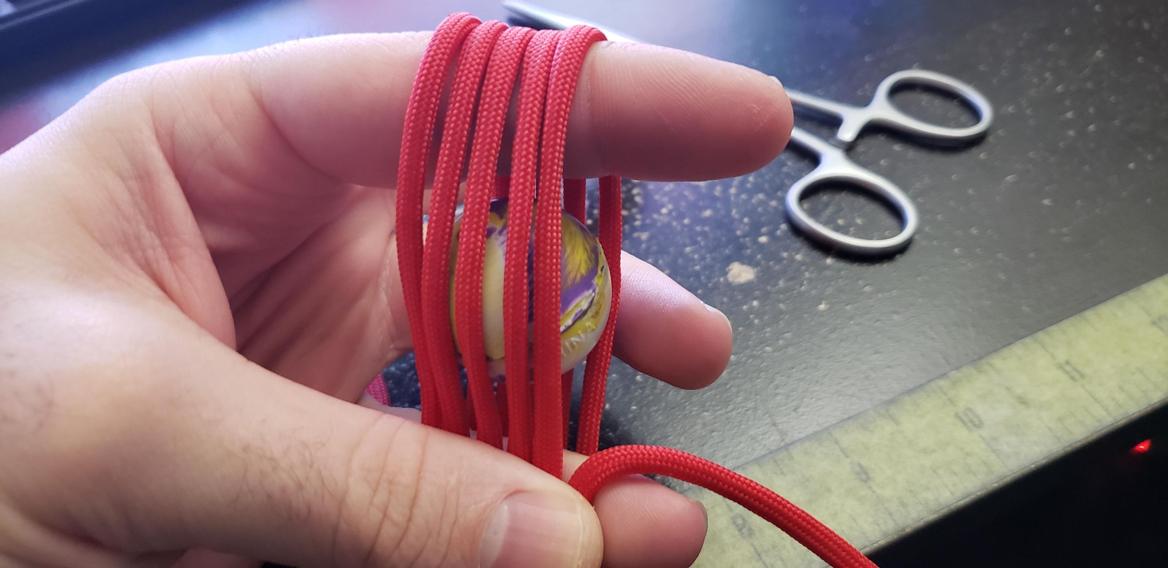 Tygra's Bolo-Whip With Paracord in 16 Plait : 9 Steps (with Pictures ...