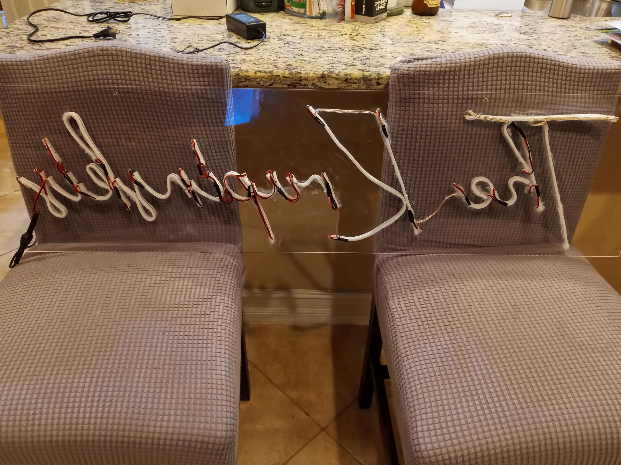 Neon Style LED Sign - No Soldering : 8 Steps (with Pictures ...