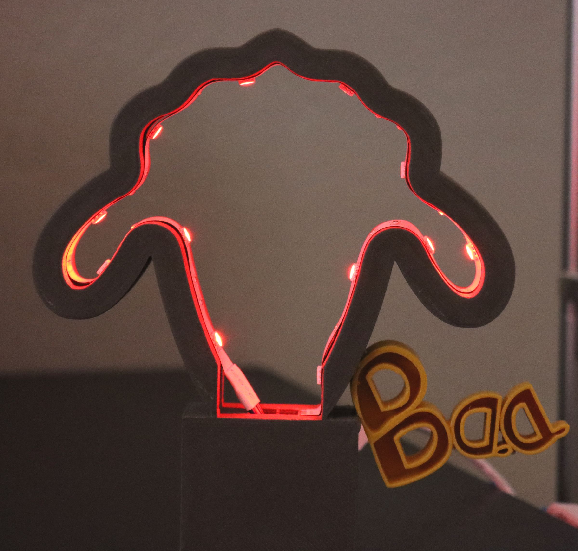 LED Sheep "Baa" Light (Made in Fusion 360) : 14 Steps (with Pictures ...