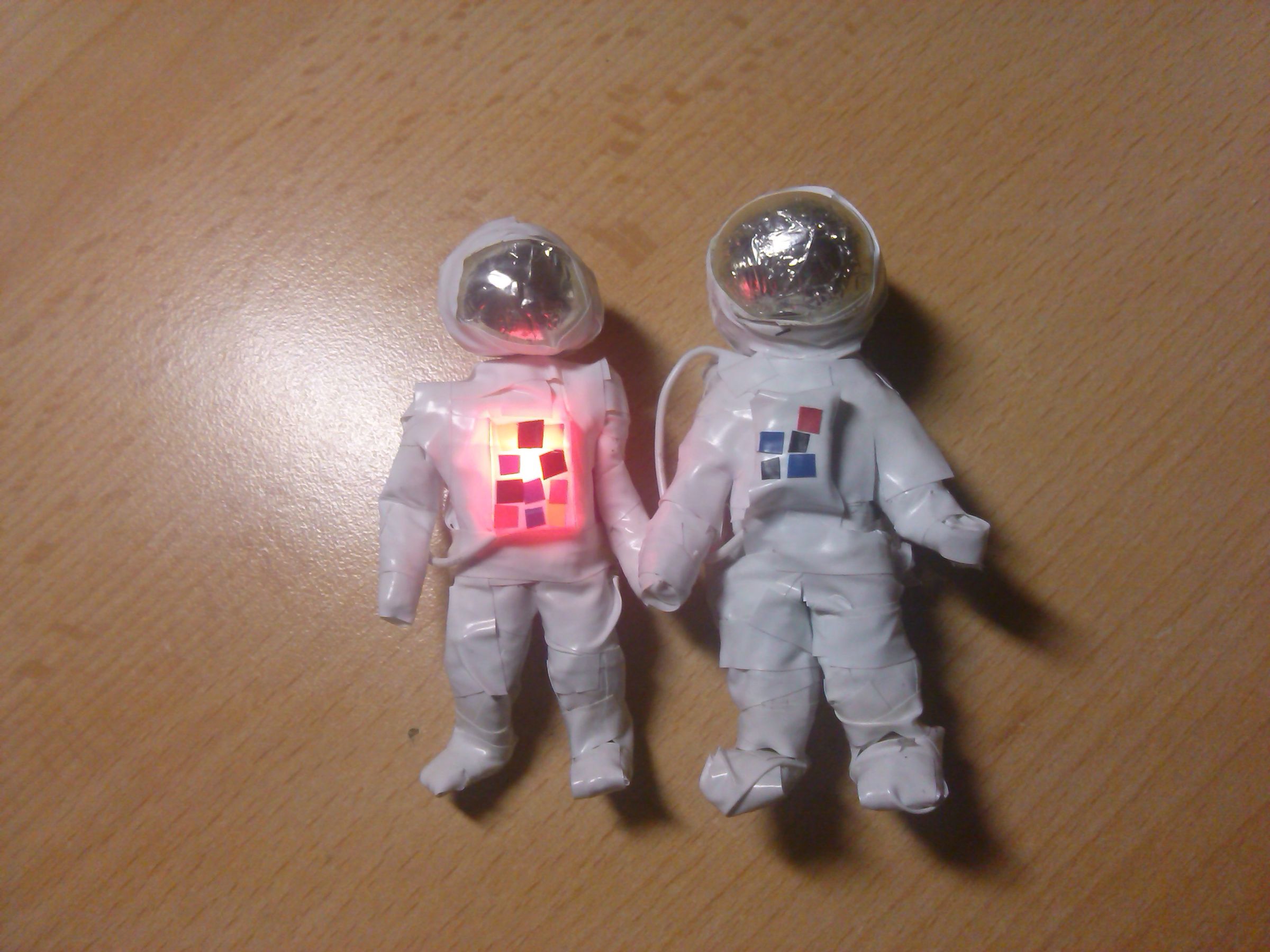 Making an Astronaut Using Paper and Tape : 6 Steps - Instructables