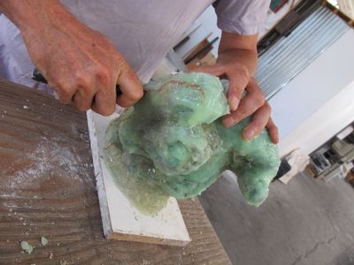 Molding a Natural Object to Make a Wax Positive for Casting : 6 Steps ...