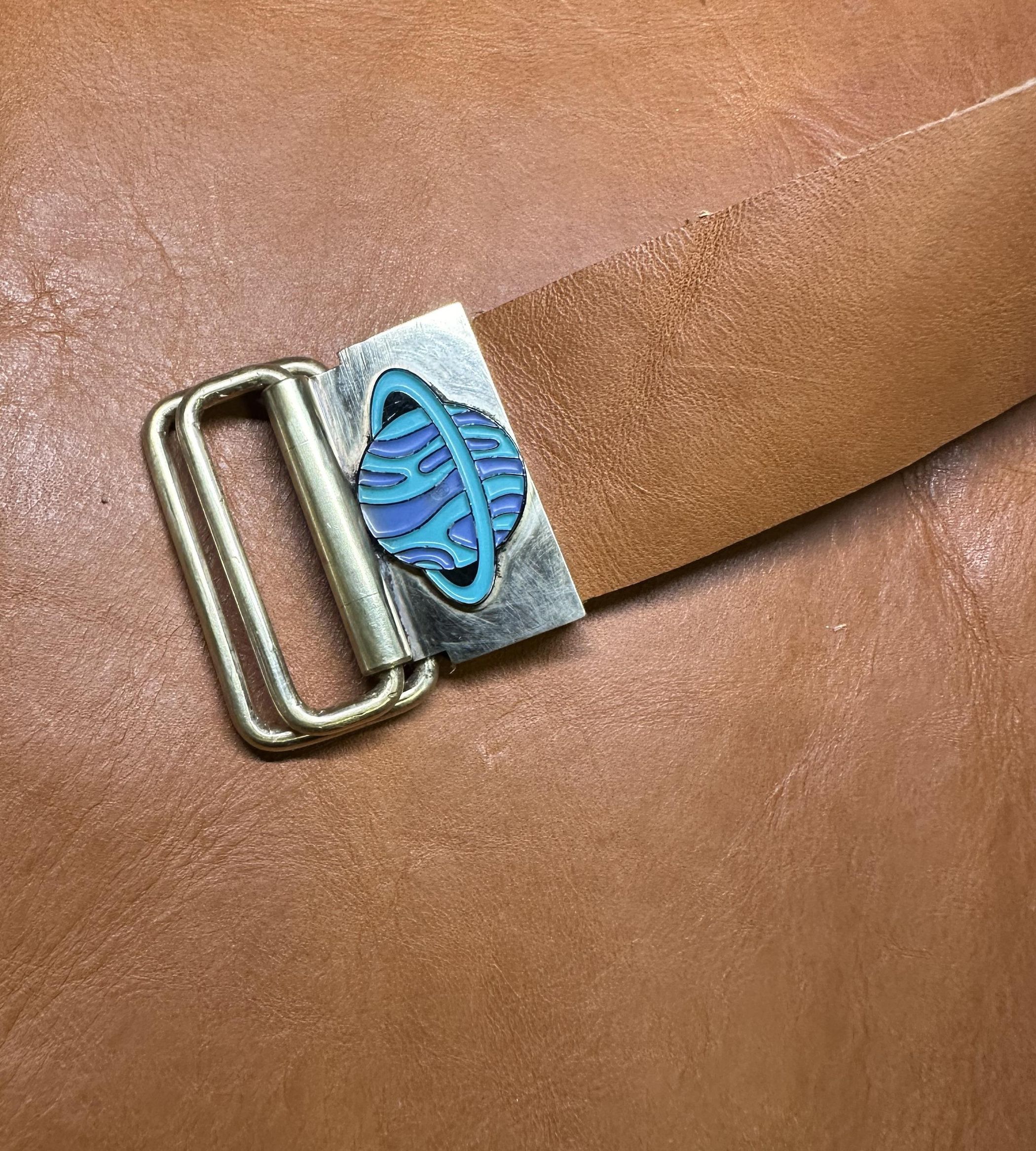 Make a Double Rings Waist Belt Buckle by Hand : 15 Steps (with Pictures ...