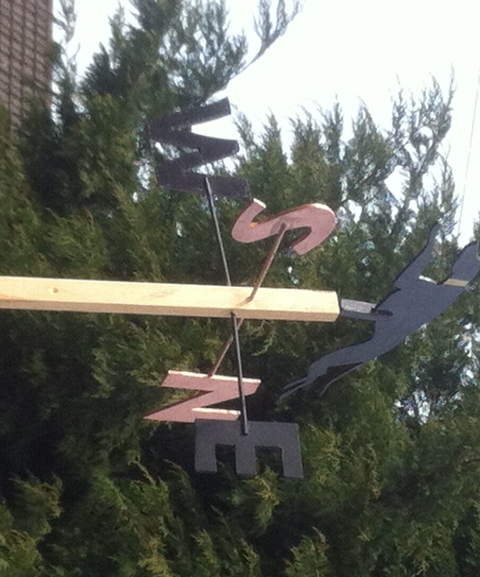 Scrapwood Weather Vain. : 3 Steps (with Pictures) - Instructables