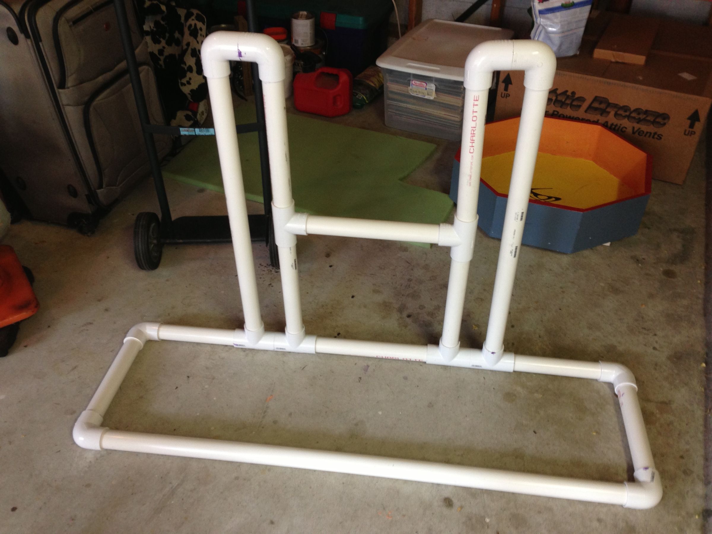 PVC Bike Rack : 4 Steps - Instructables