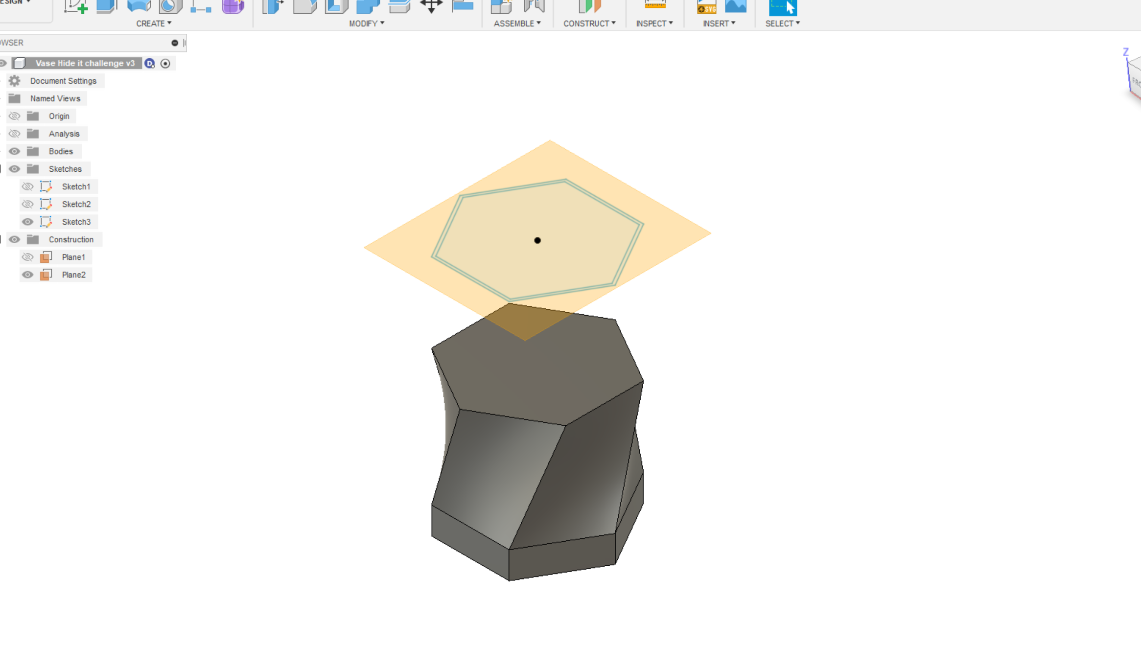 3D Printed Vase With Hidden Compartment : 4 Steps (with Pictures ...