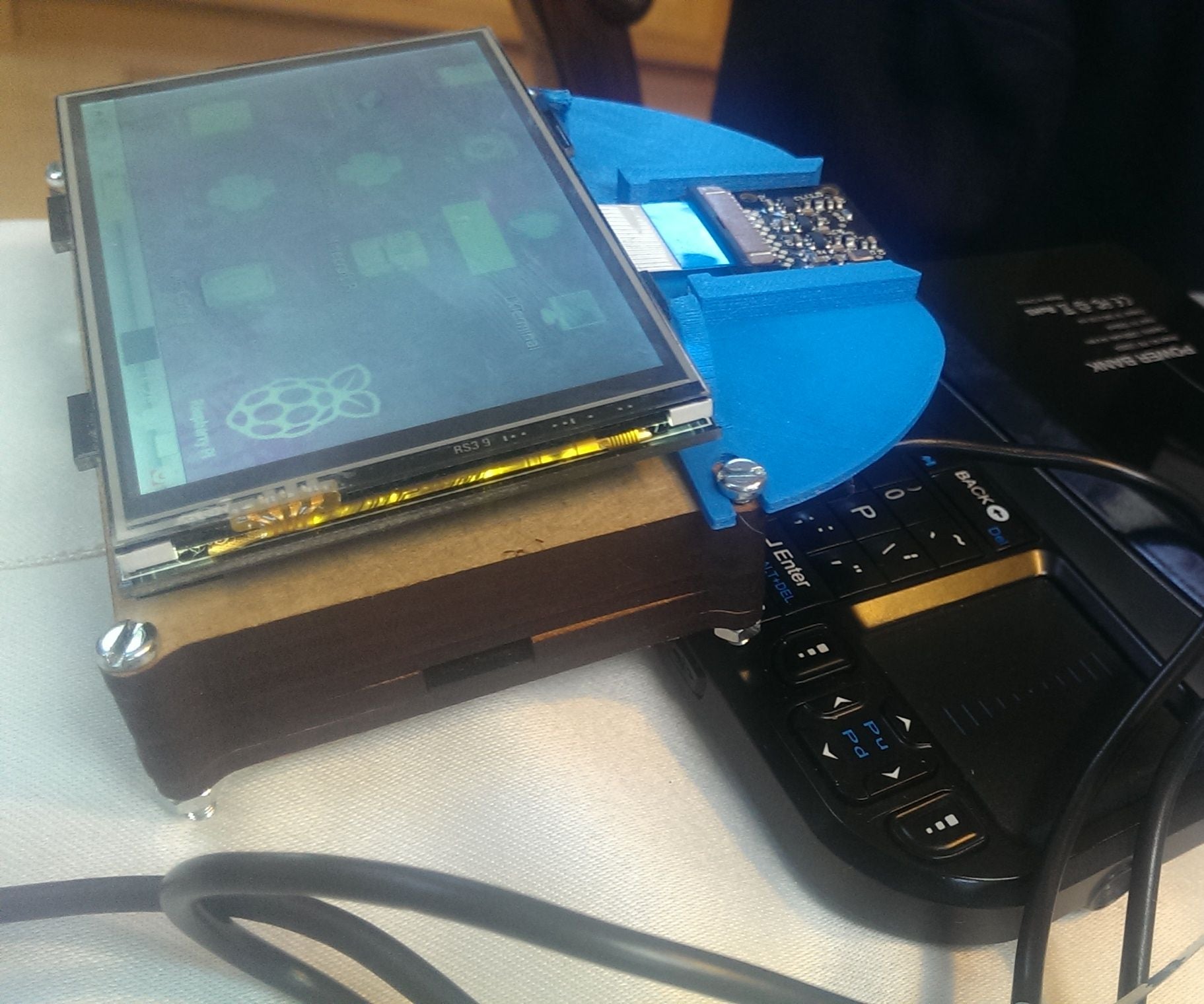 Raspberry Pi B+ Case & Camera Mount - FabLab NerveCentre - Instructables