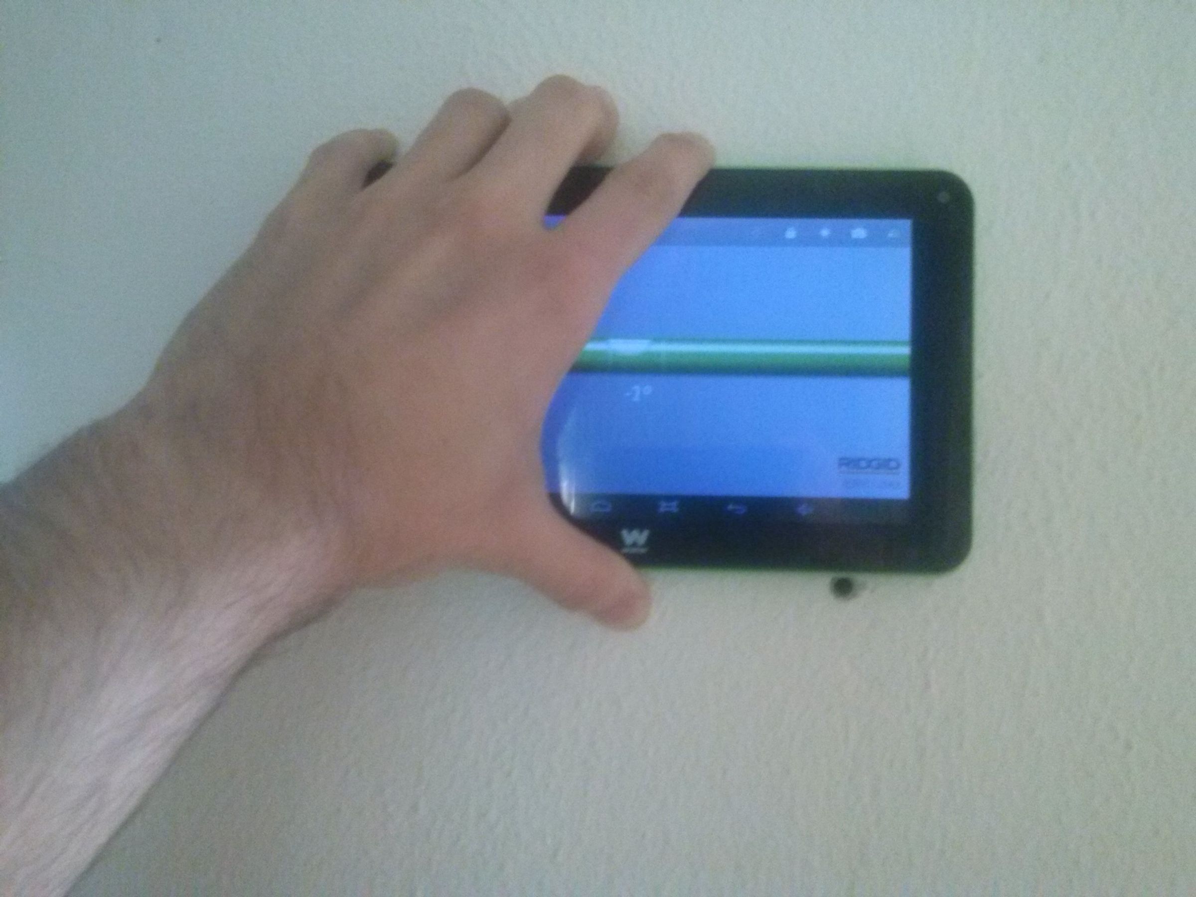 Easy Tablet Stand for the Wall (drill, Hooks and Plastic Anchors). : 4 ...
