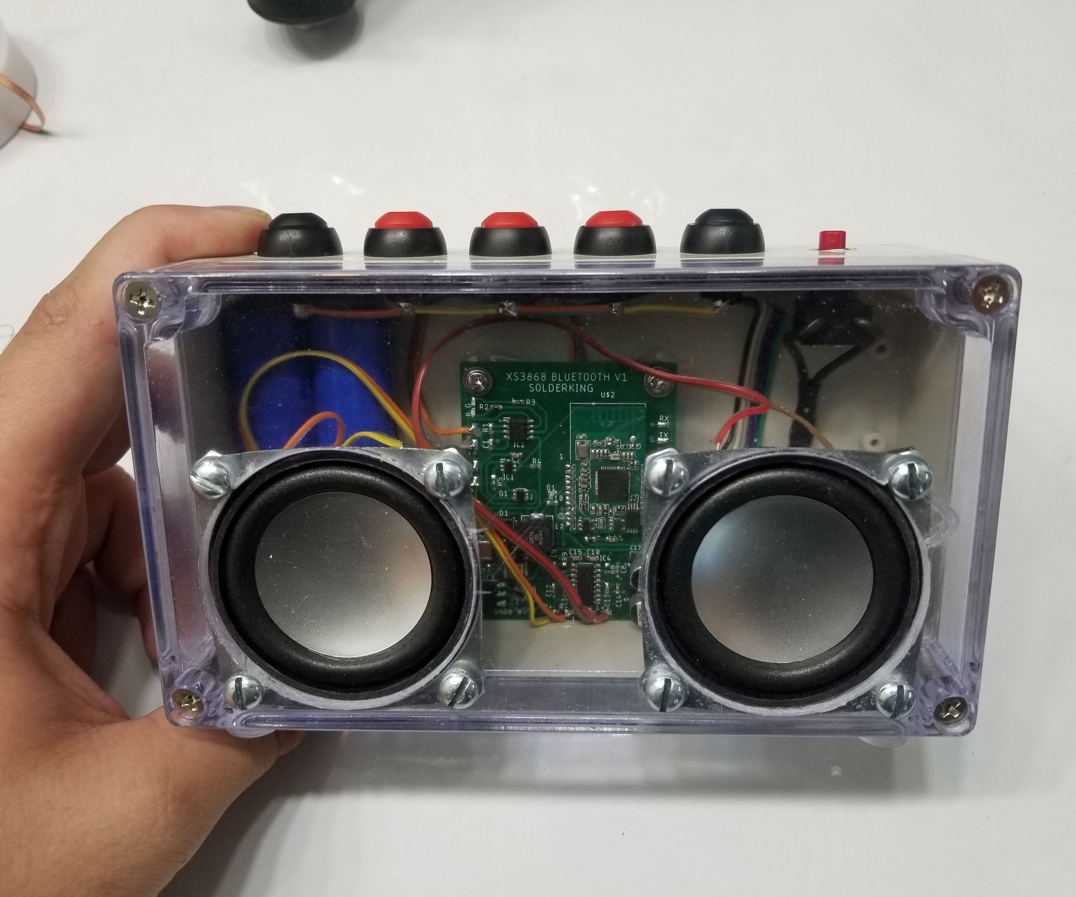 DIY Bluetooth Speaker From Scratch! : 5 Steps (with Pictures ...