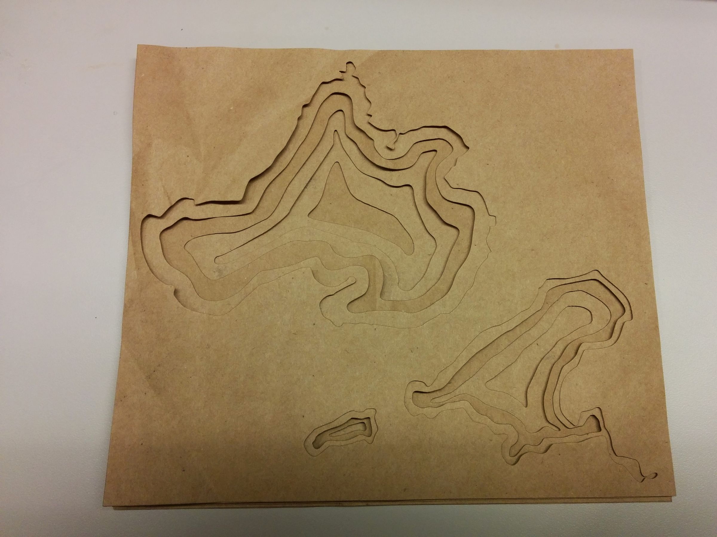 Lasercut Bathymetric Map : 3 Steps (with Pictures) - Instructables