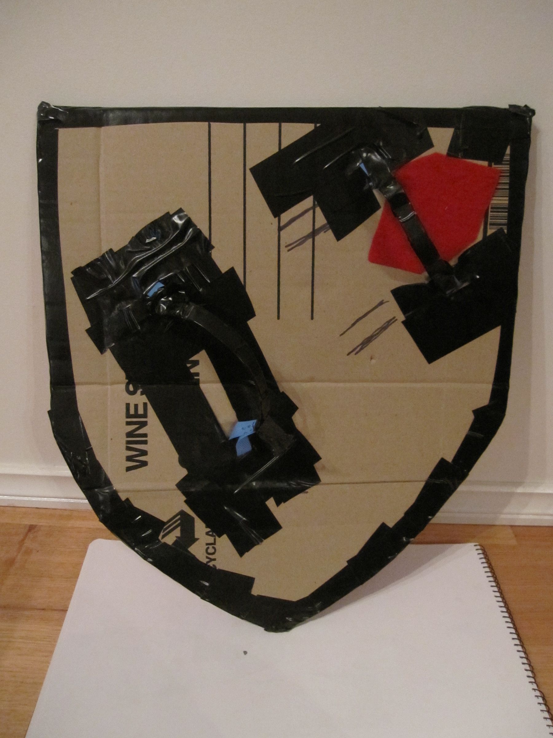 Cardboard Knight's Shield - Instructables