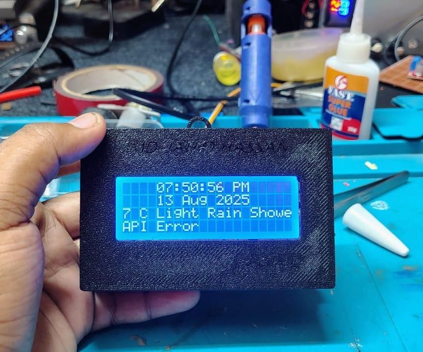 ESP32 Based Event Calendar + Weather LCD Display Project : 4 Steps (with Pictures) - Instructables