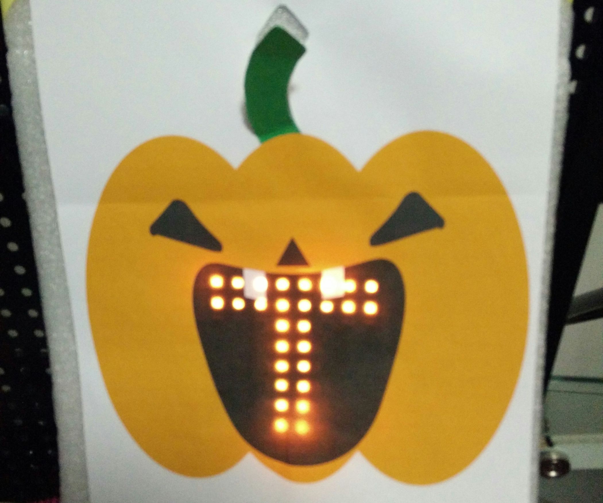 Jack-O-Lantern With LED Matrix - Instructables