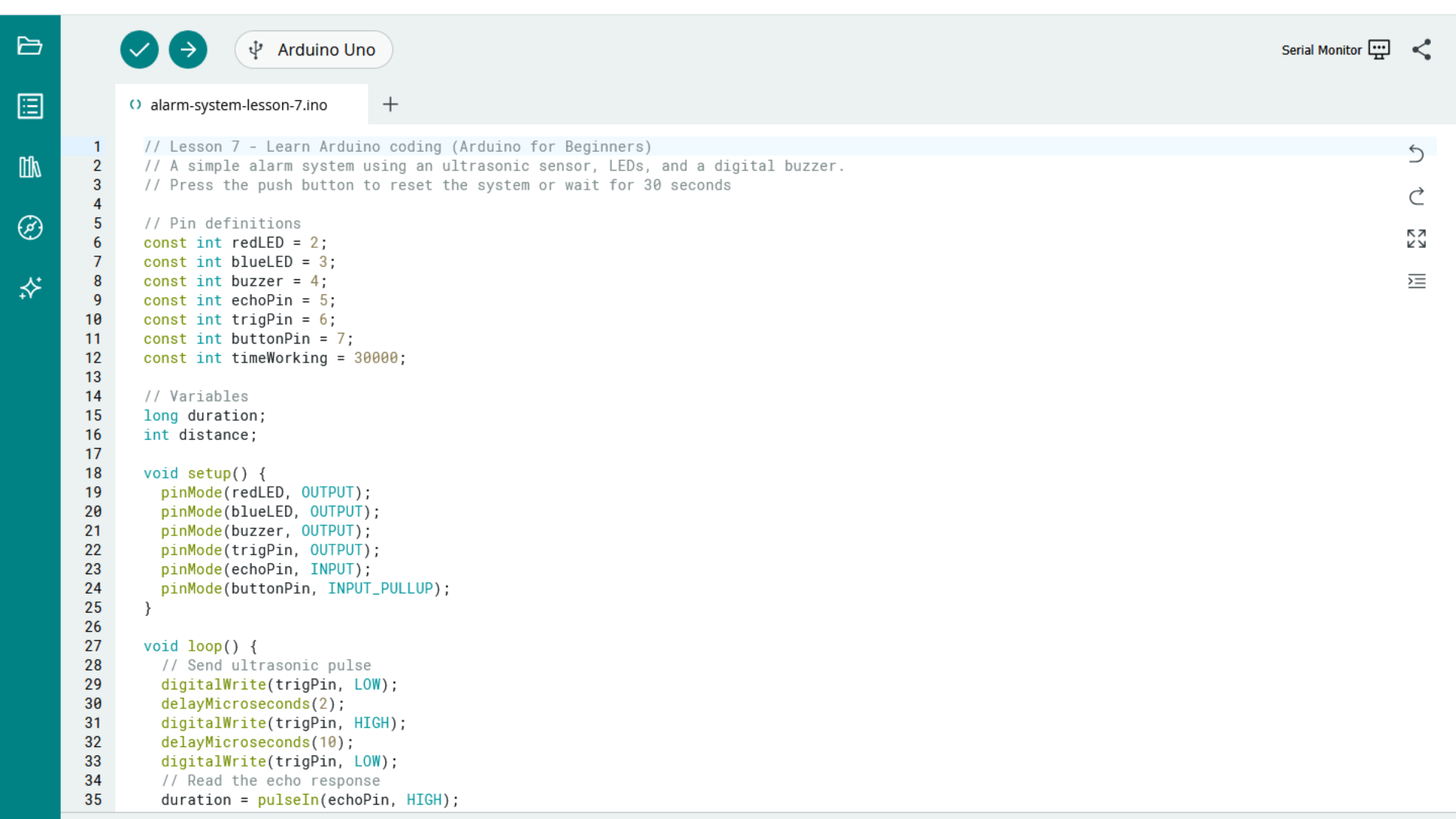 How to Use Switches With Arduino - Lesson #7 : 8 Steps (with Pictures ...
