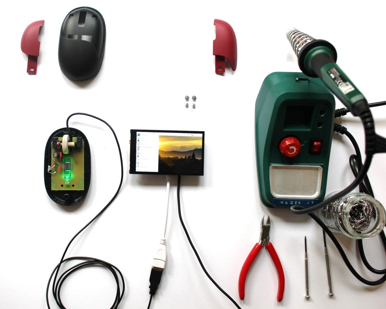 How to Make a Fair DIY Computer Mouse : 25 Steps - Instructables