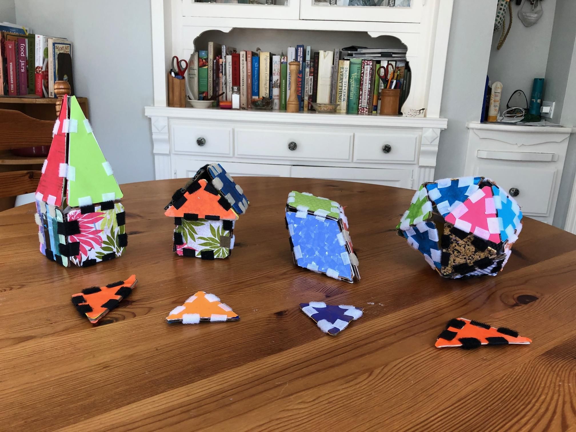 Cardboard and Velcro Building Tiles : 7 Steps (with Pictures ...