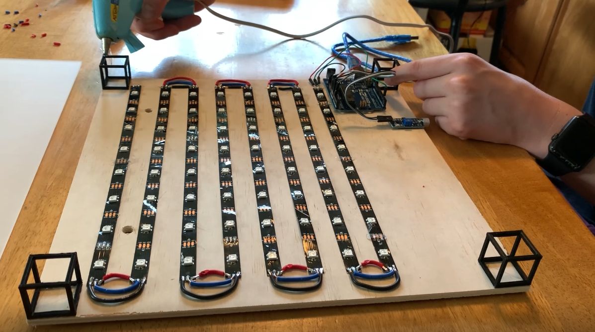 Arduino FFT Visualizer With Addressable LEDs : 4 Steps - Instructables