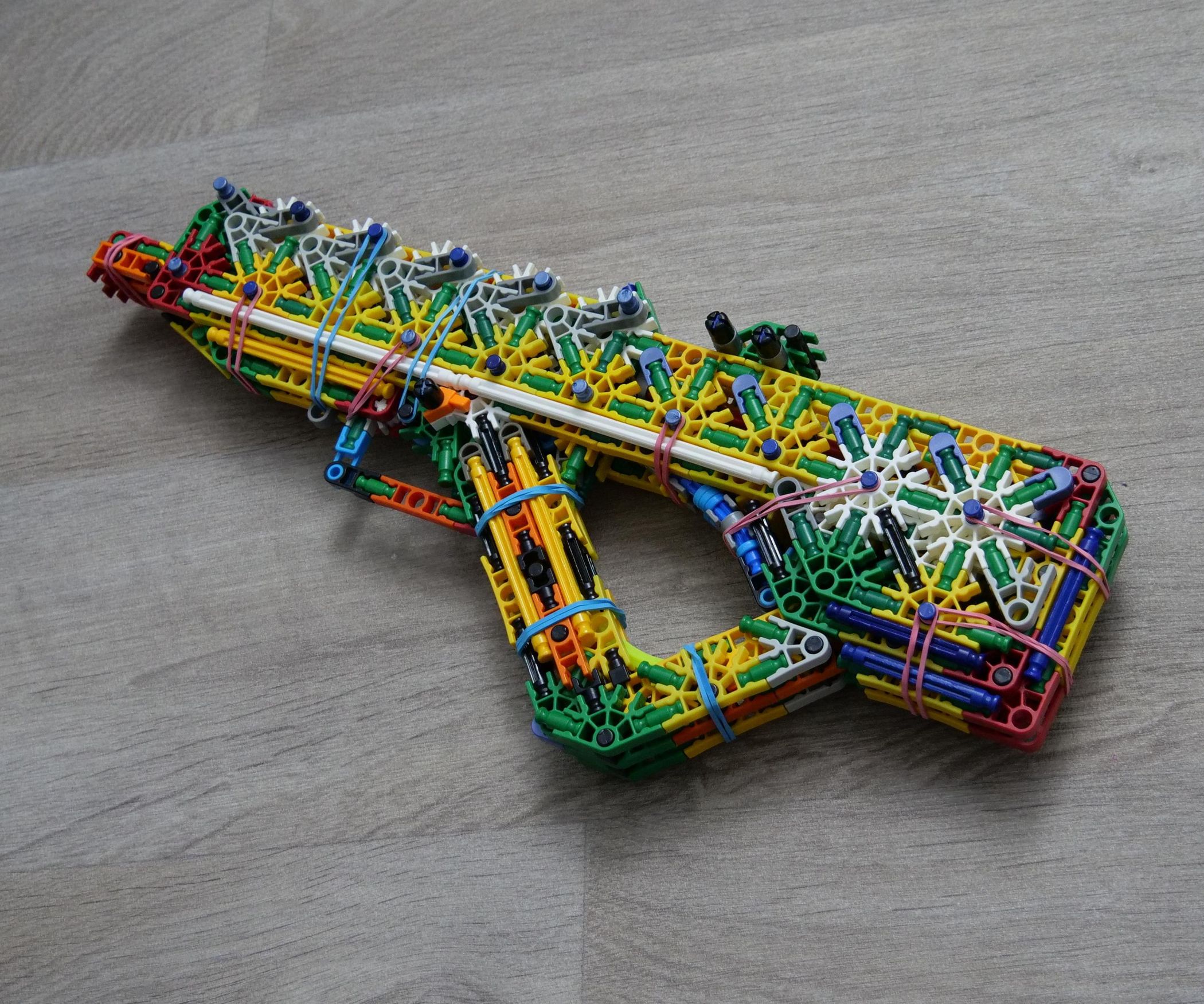 Shadow Phaser | Battle-ready Sci-Fi SMG | Knex | (Instructions) : 5 ...