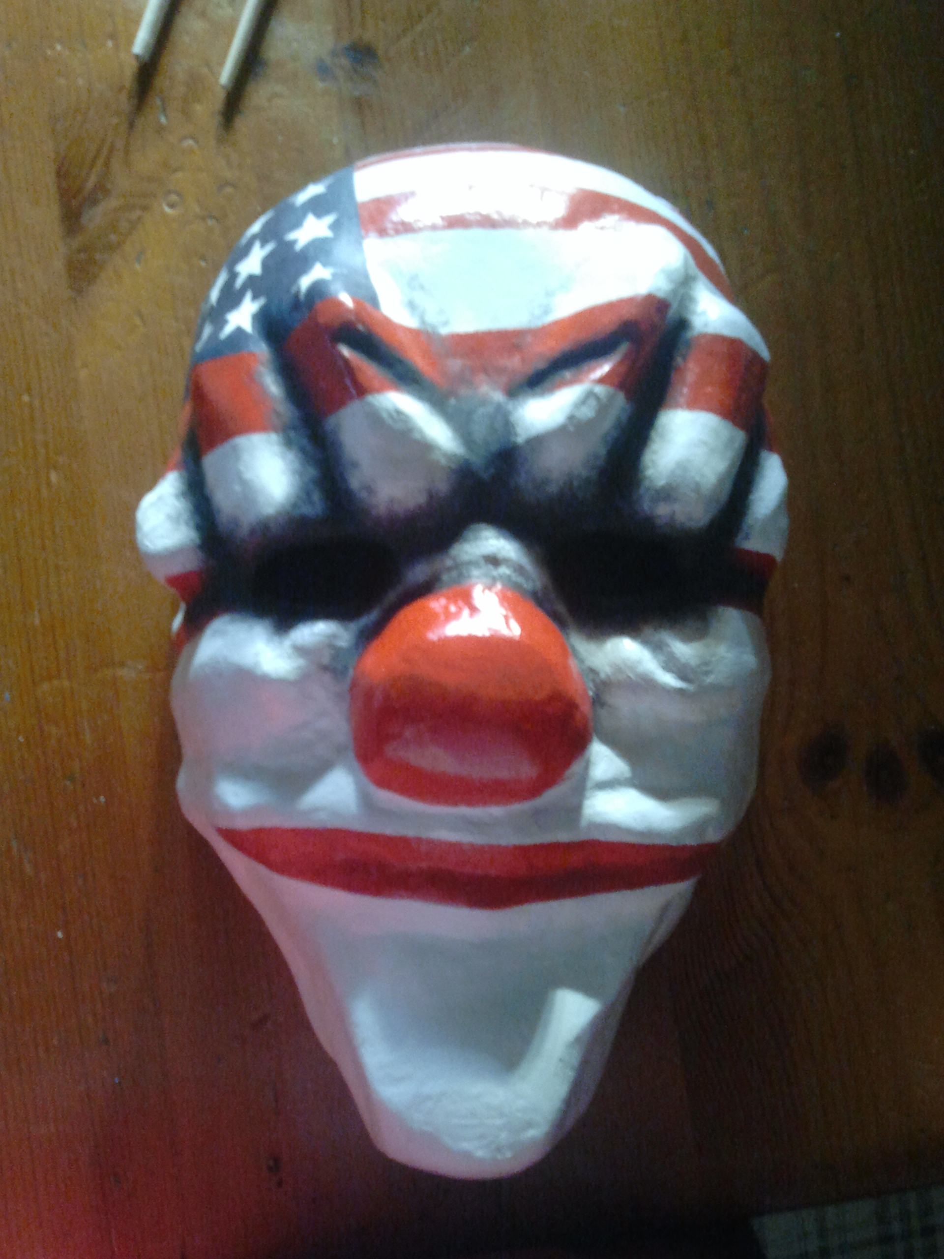 Payday: the Heist Dallas Clown Mask : 8 Steps (with Pictures ...