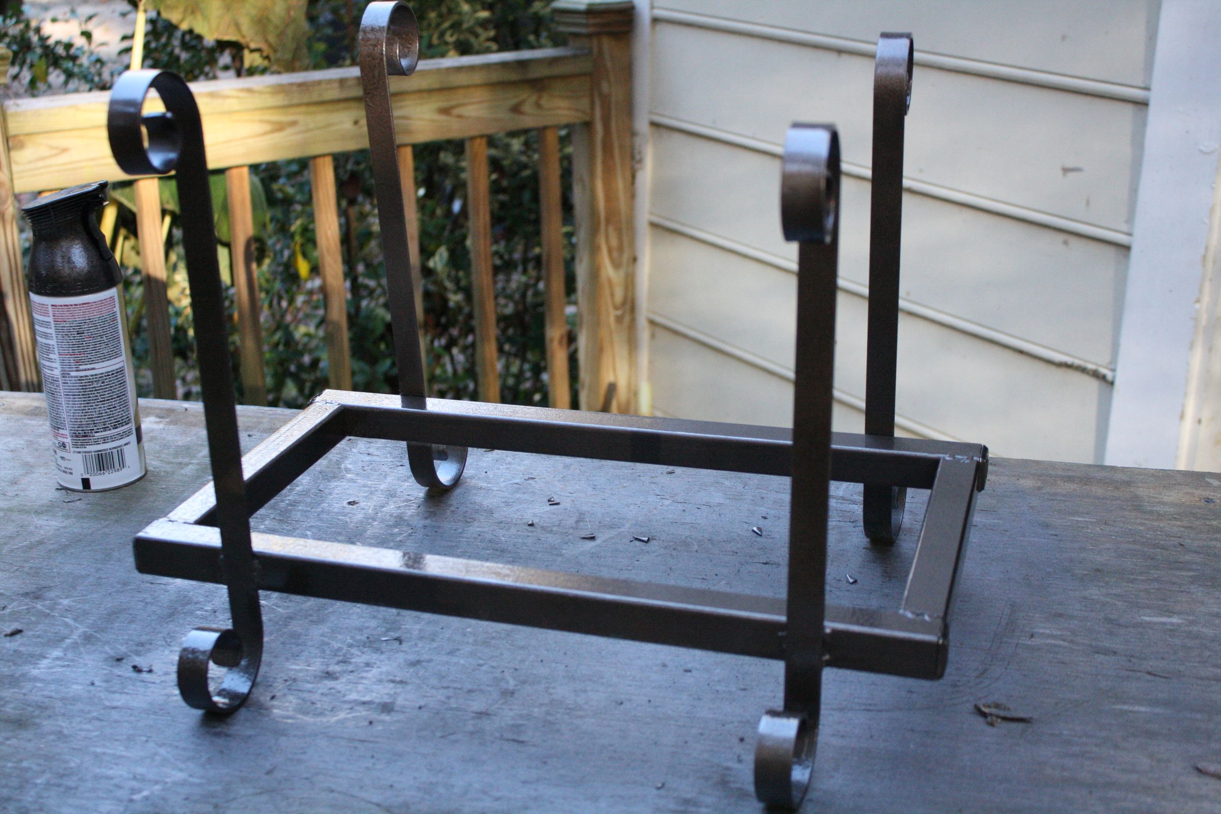 Metal Firewood Rack : 5 Steps (with Pictures) - Instructables