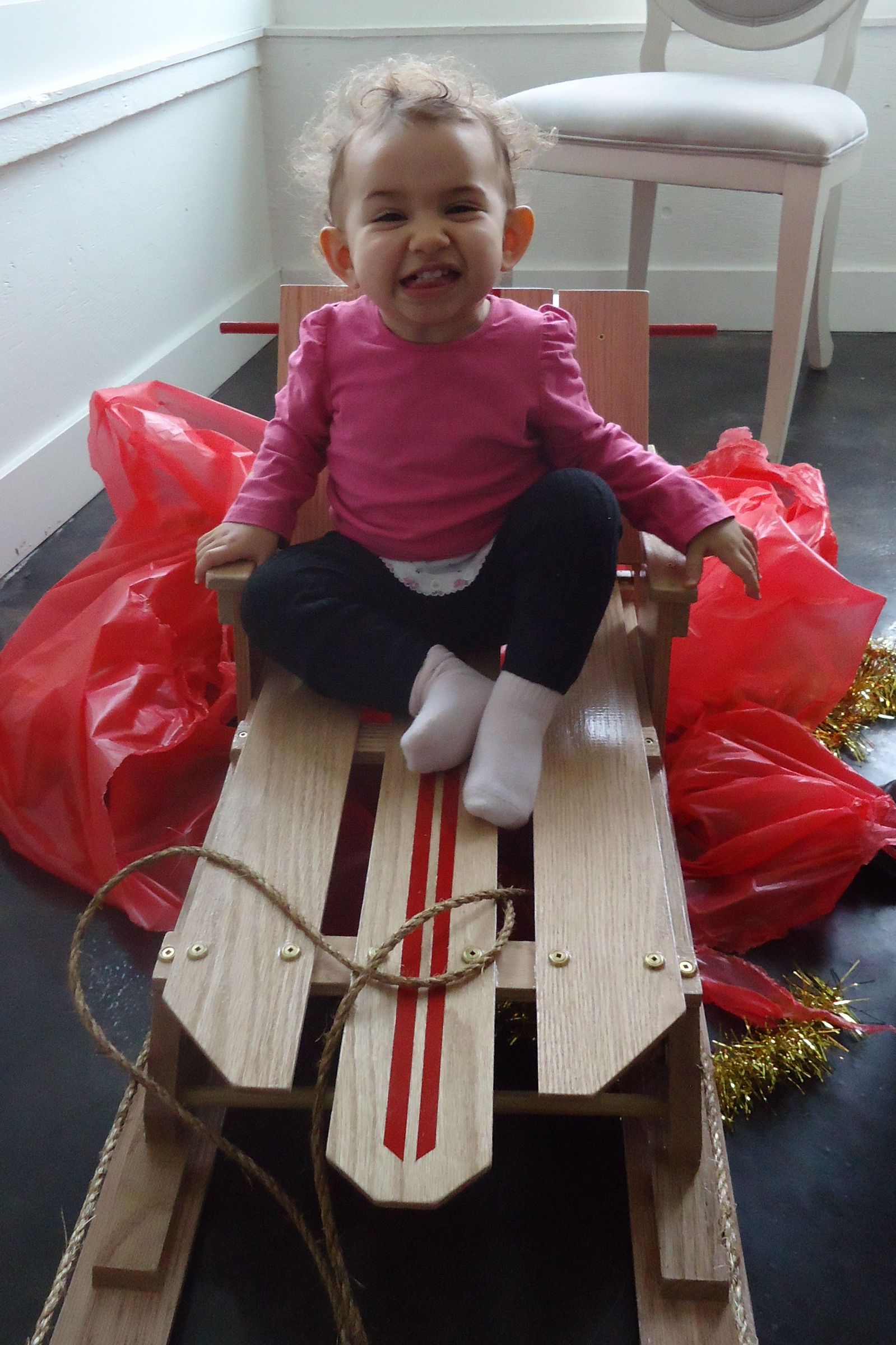 Convertible Oak Child Sled - Simple Design / Basic Tools : 7 Steps ...