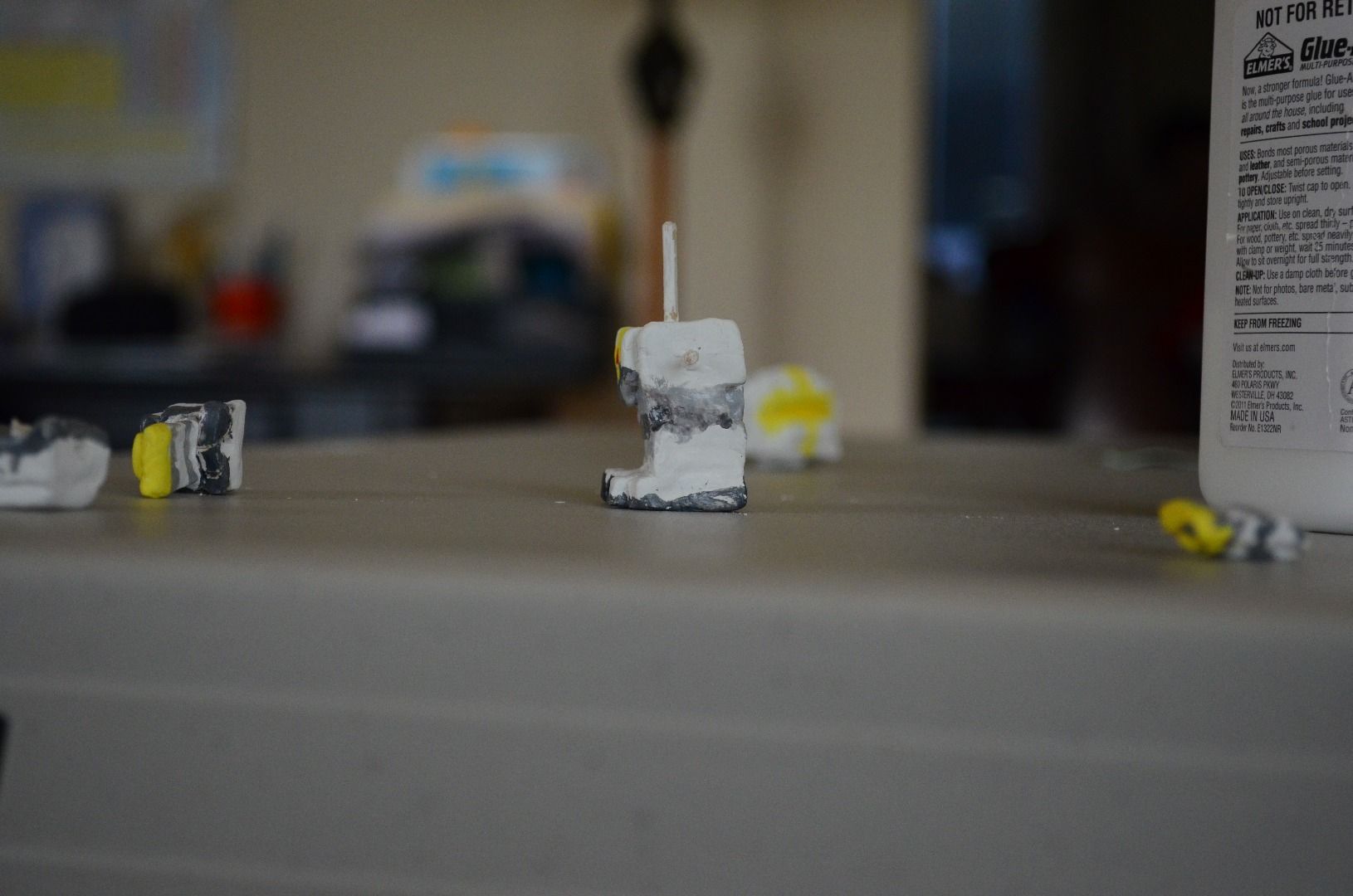 Voxellated Terraria - Silver Armor Player (Clay) : 8 Steps - Instructables