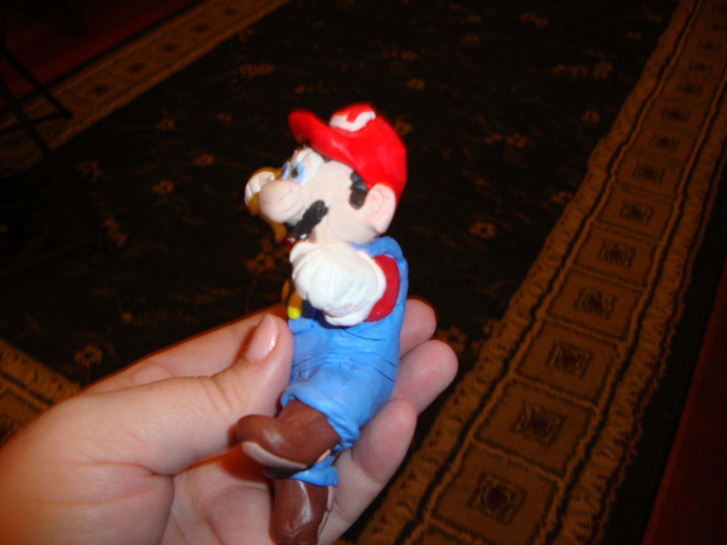 Super Mario Brothers Polymer Clay Sculpture : 21 Steps (with Pictures ...