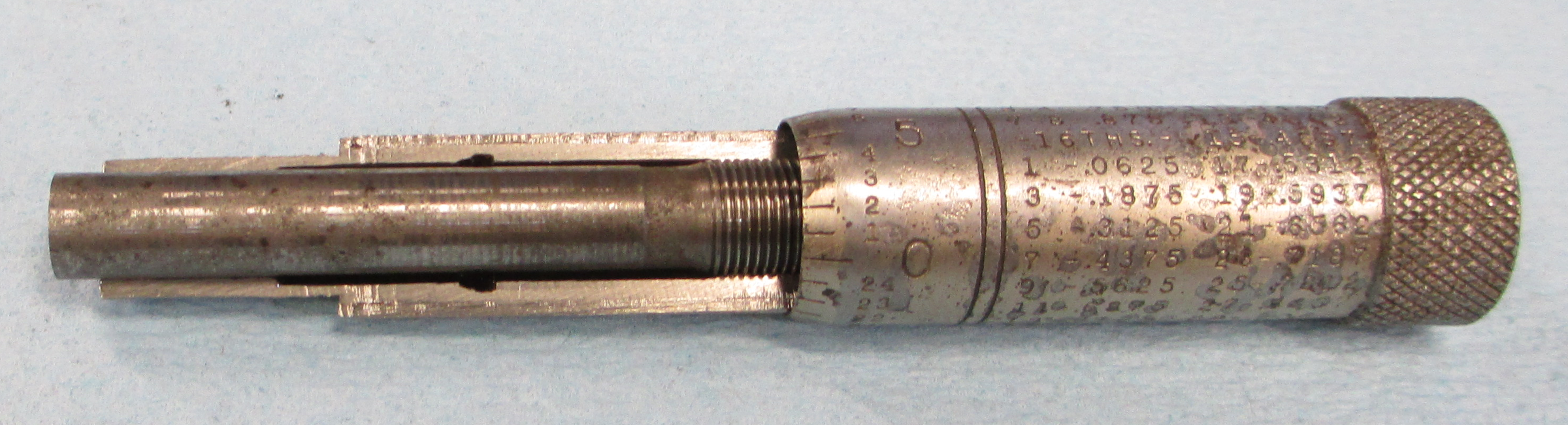 Evaluate, Repair and Adjust a Second-Hand Micrometer : 9 Steps ...