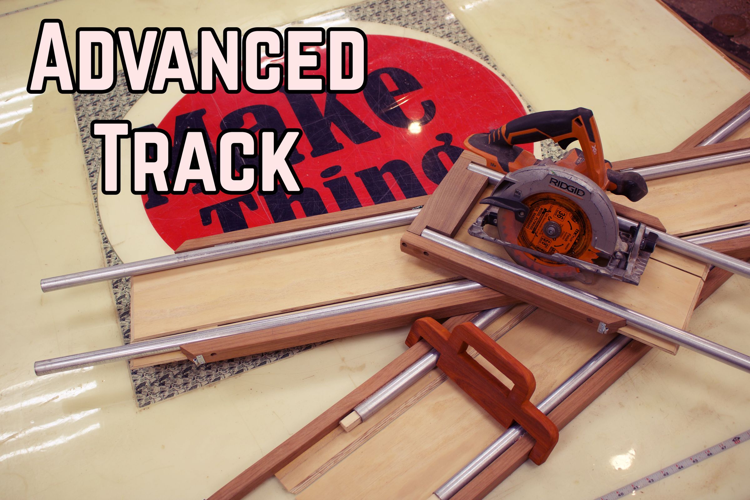 Conduit Track Saw, Only 2 Power Tools