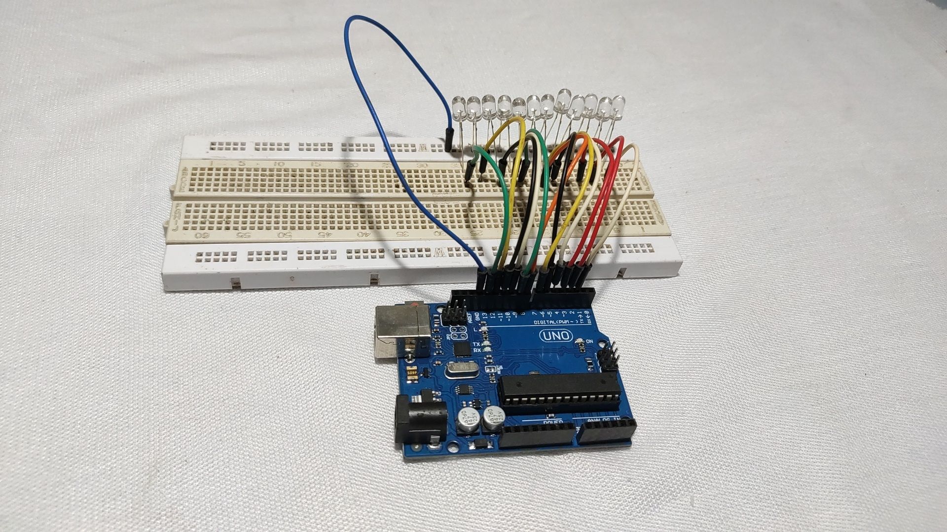 Simple Chaser Using Arduino : 5 Steps - Instructables