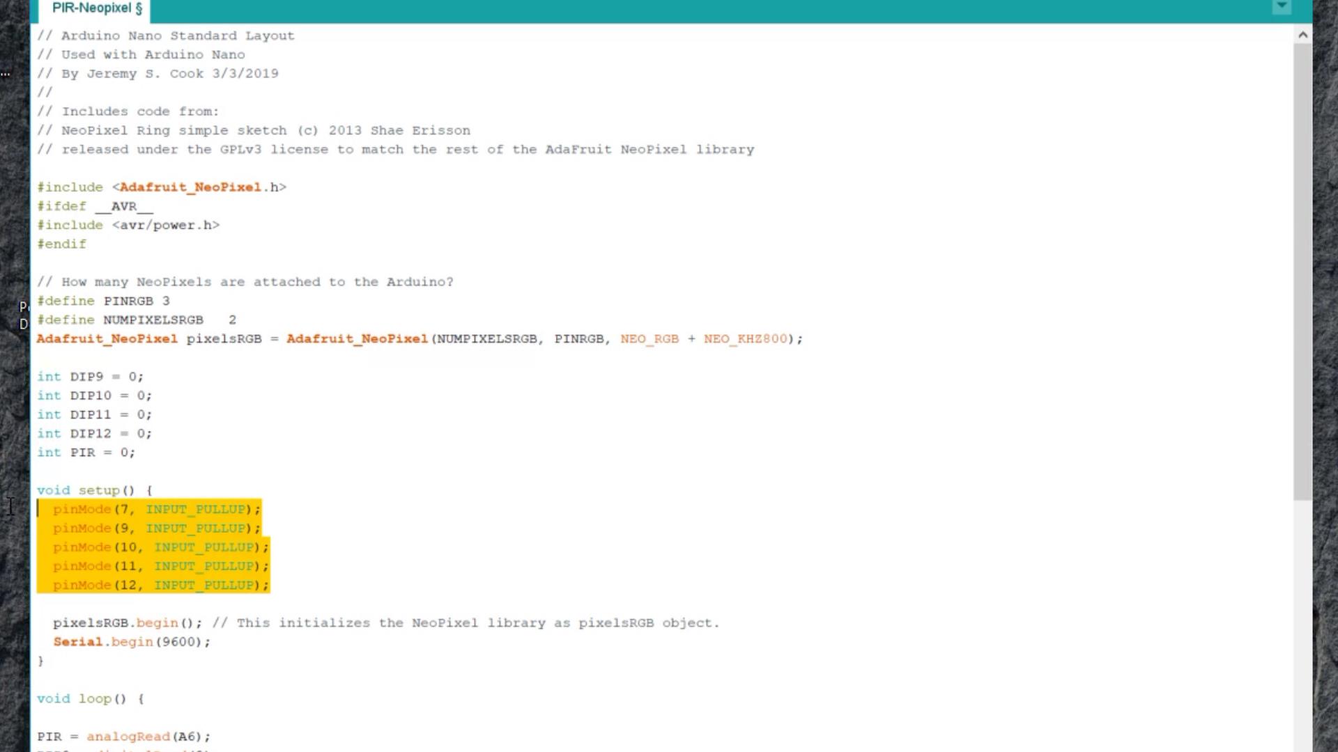 Arduino Nano INPUT_PULLUP Template : 5 Steps - Instructables