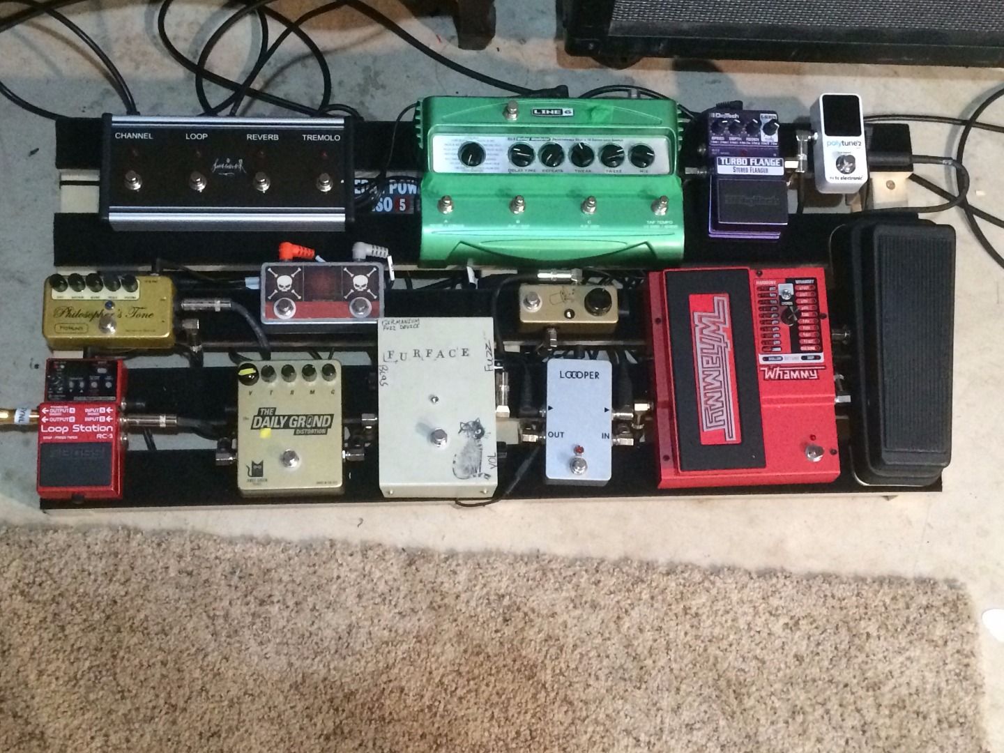Wood Pedaltrain Novo 32 Pedalboard, Easy Build, Limited Tools : 9 Steps ...