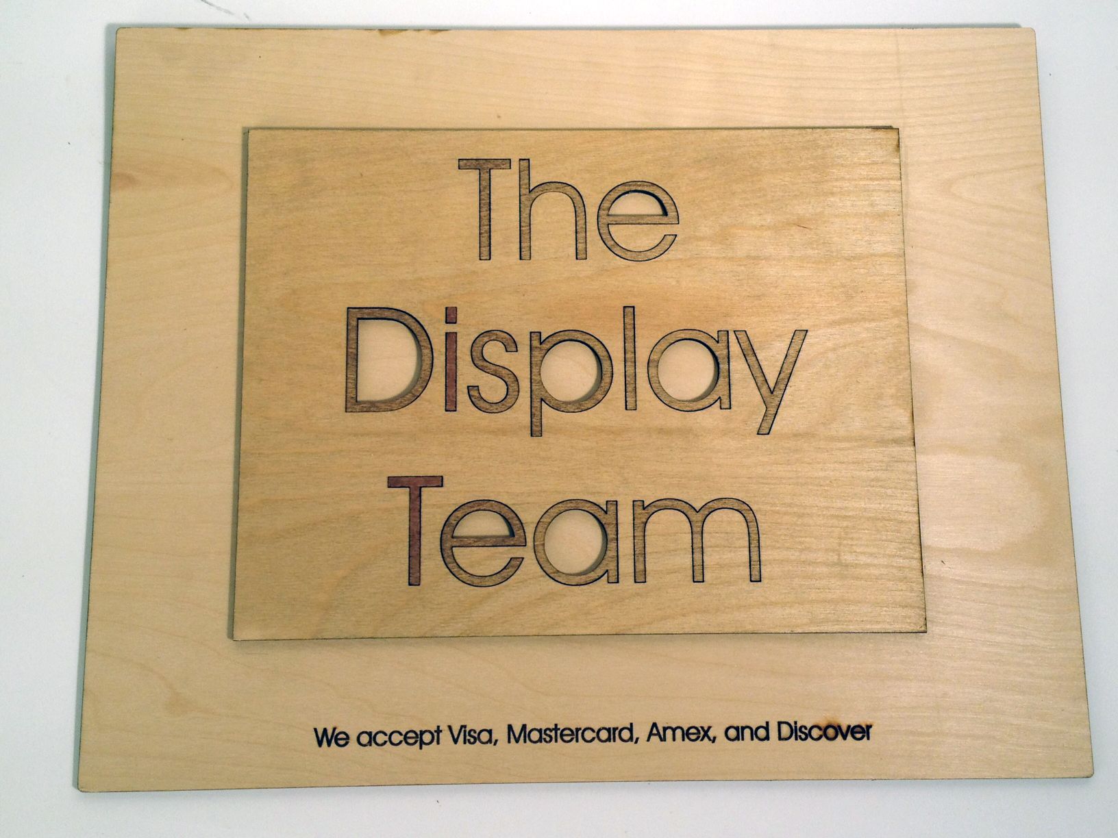Custom Laser Cut Office Sign - Instructables