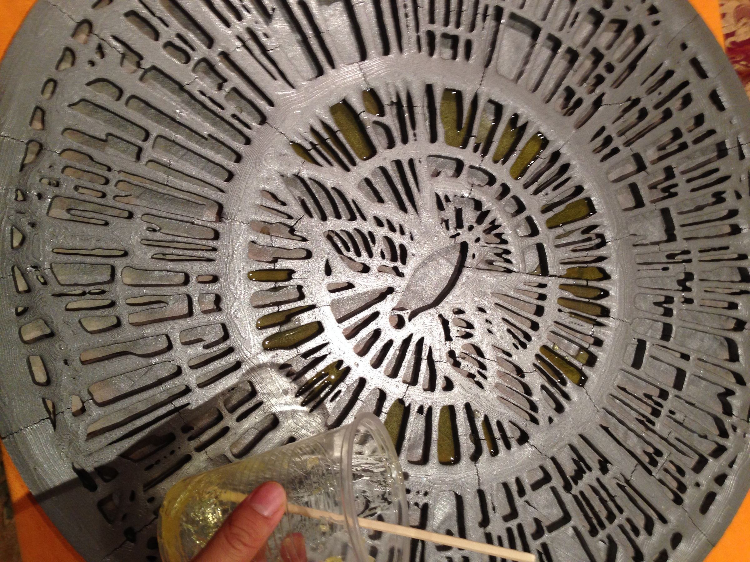 3D Printed Stained Glass Light Decoration : 8 Steps (with Pictures ...