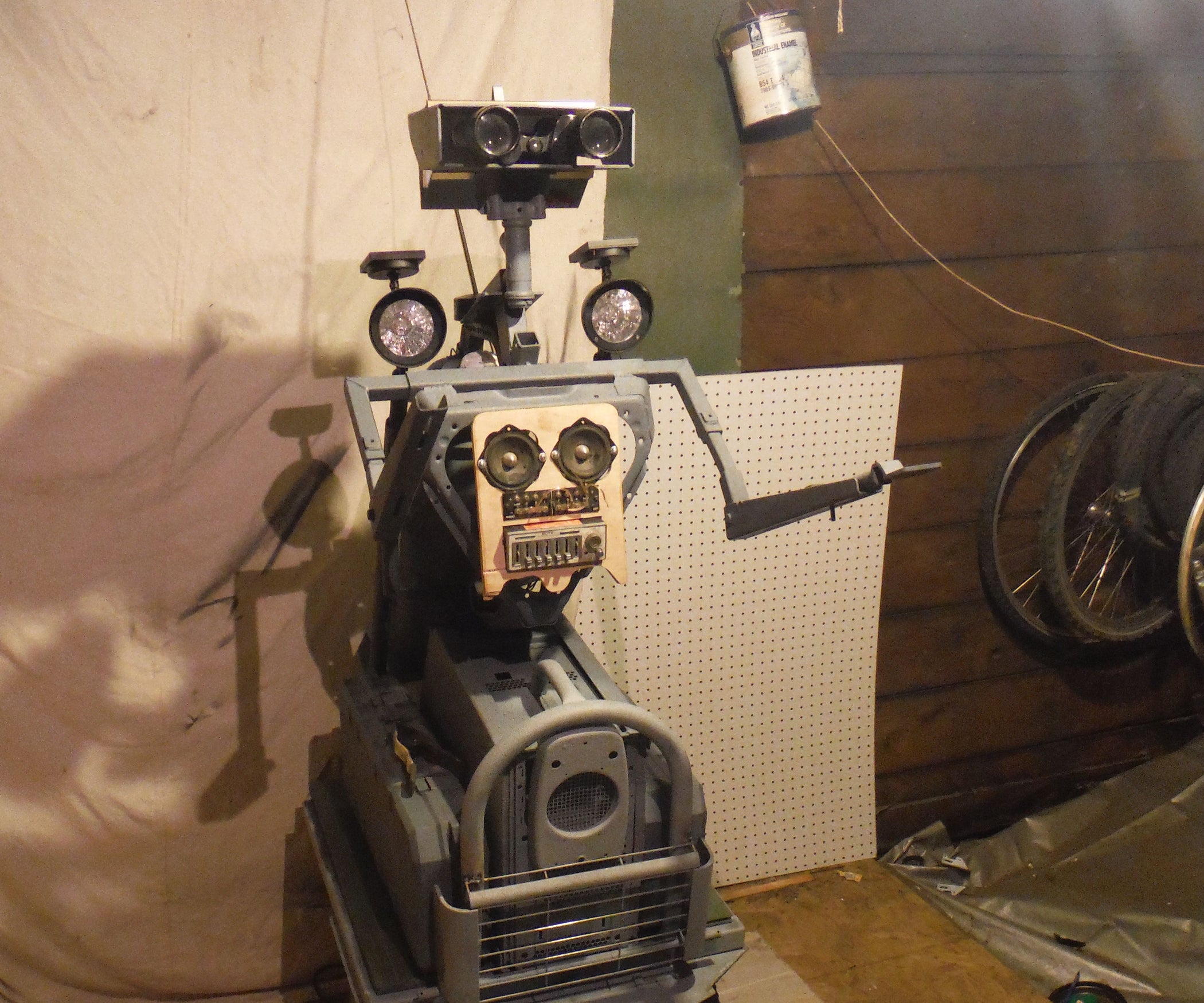 Modular Robot Platform or "Thrift Shop Johnny Five" : 7 Steps (with ...