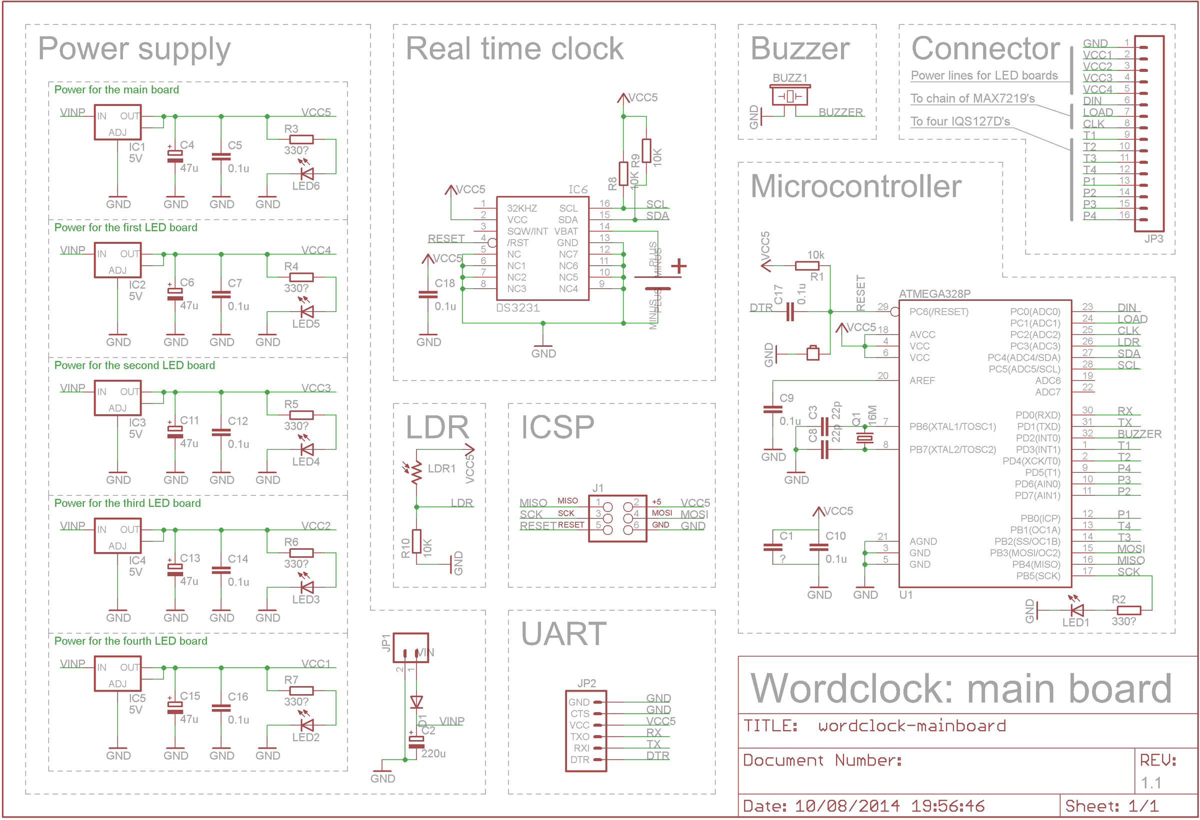 Wordclock : 15 Steps (with Pictures) - Instructables