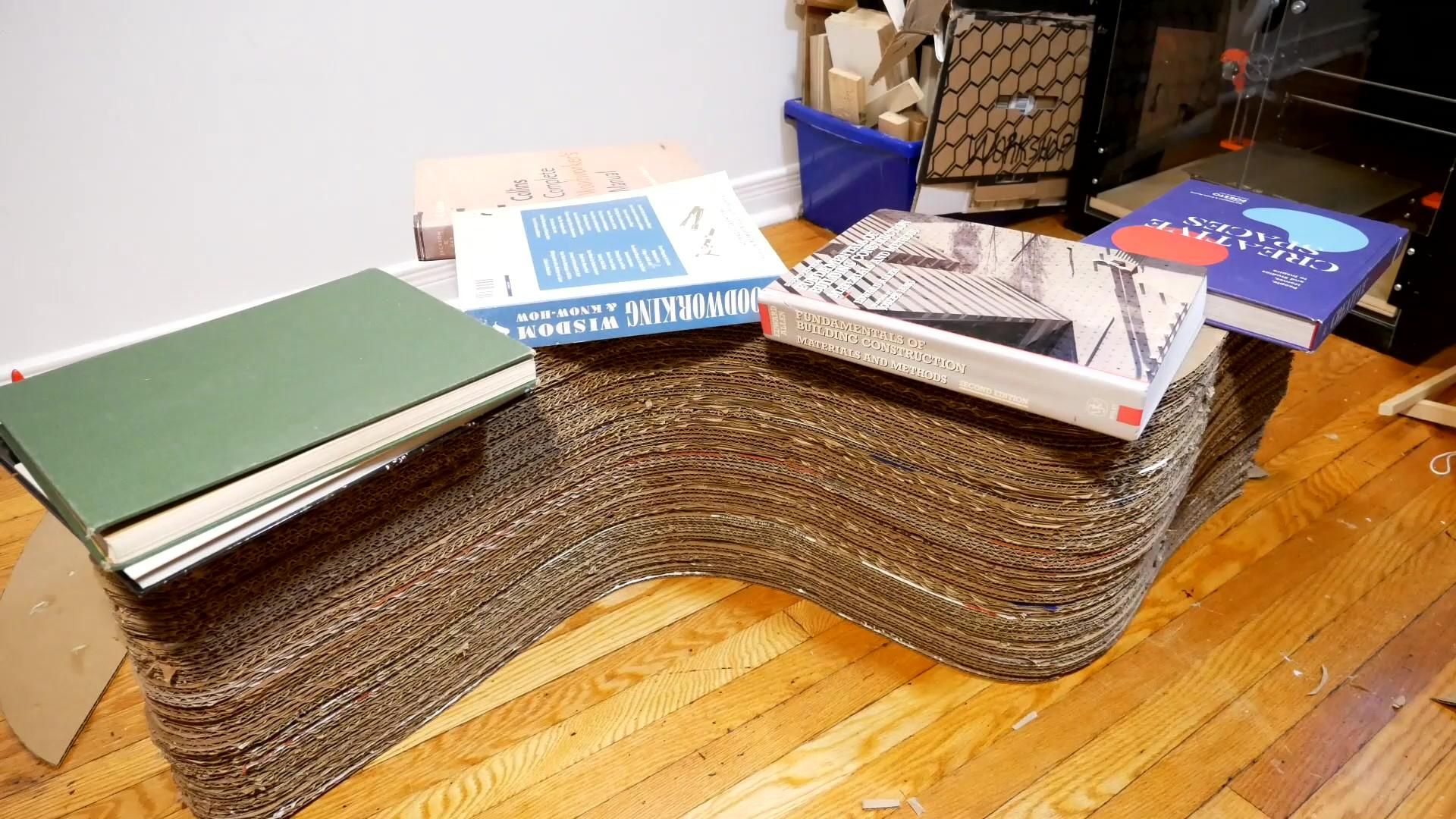 Modern Cardboard Chair : 5 Steps (with Pictures) - Instructables