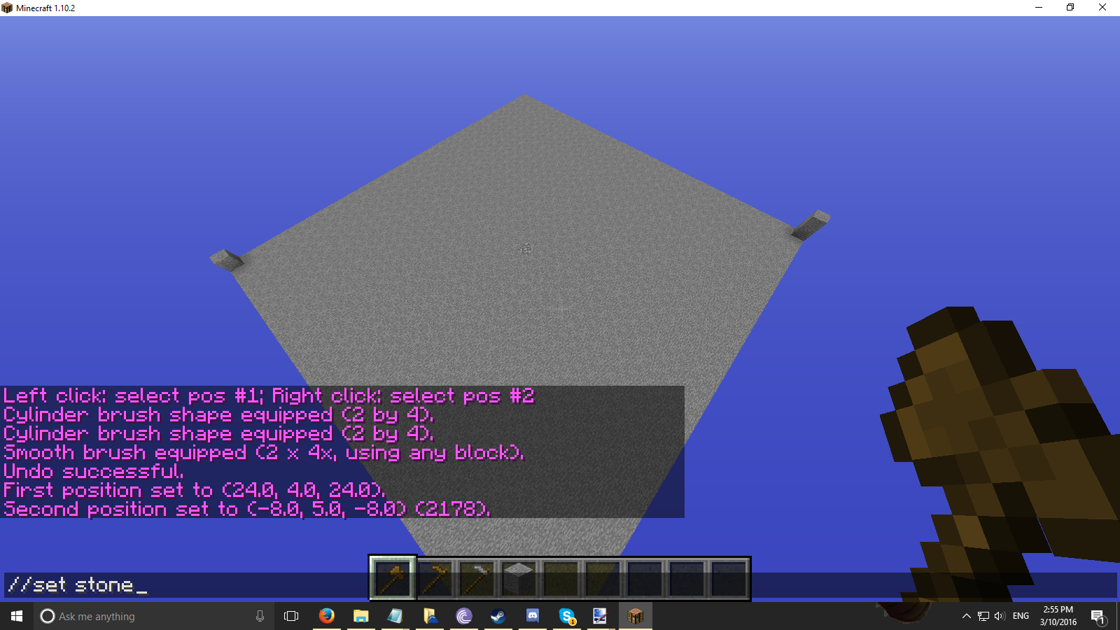 How to Make Smooth Terrain in Minecraft With Worldedit. (First ...