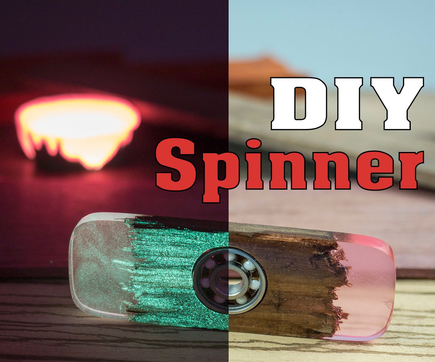 Awesome DIY Glowing Fidget Spinner! : 8 Steps (with Pictures ...