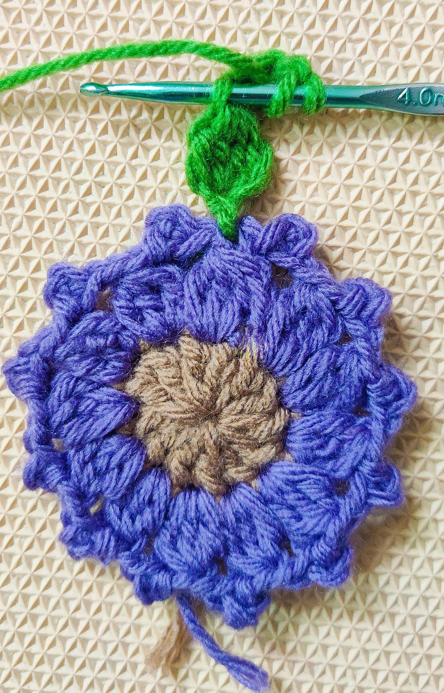 Quick and Easy Crochet Flower Bookmark : 4 Steps (with Pictures ...